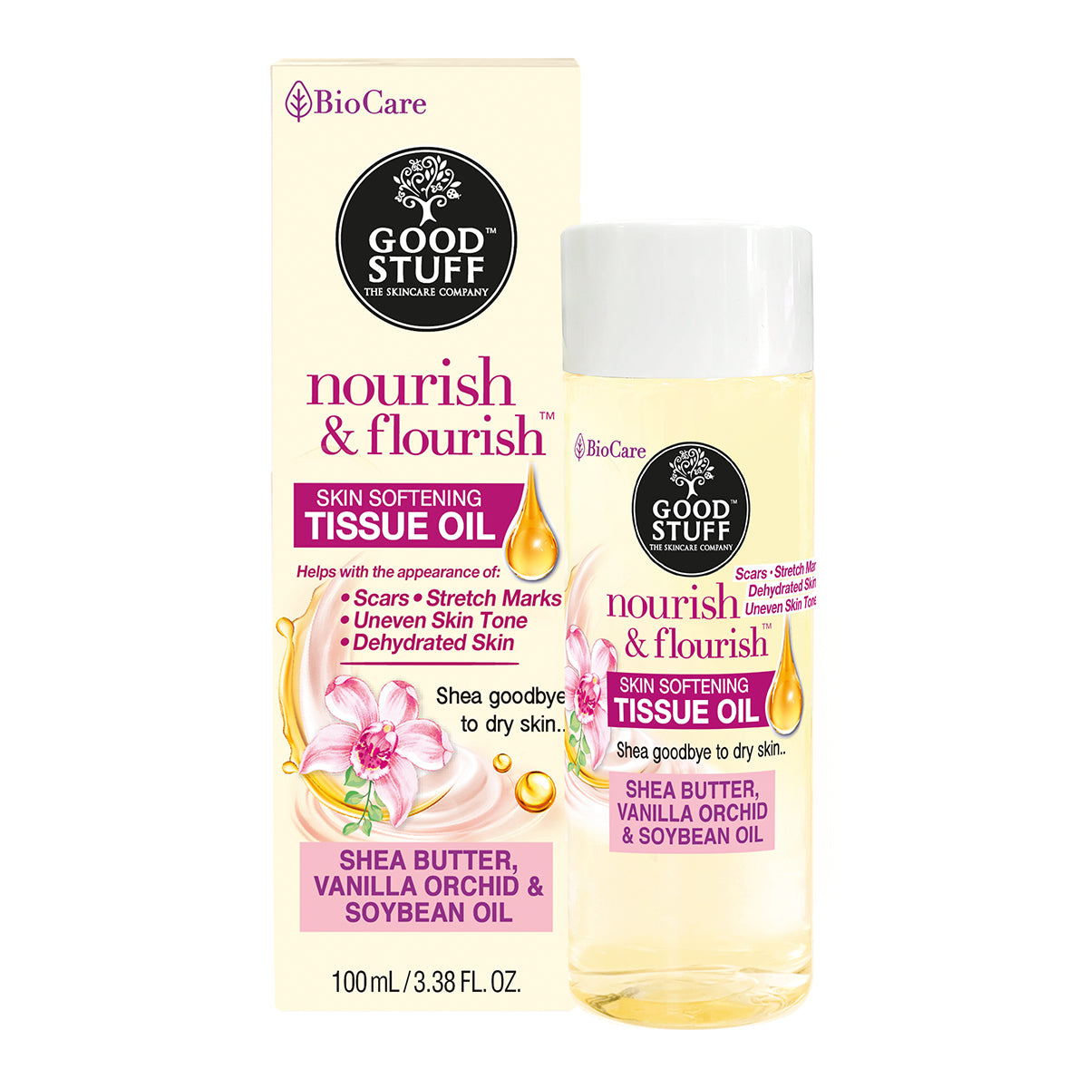 Nourish & Flourish Tissue Oil 100ml – Saradox Online Factory Shop