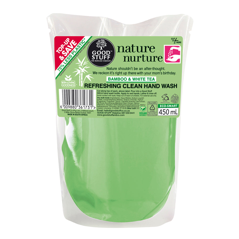 Nature Nurture Hand Wash Refill 450ml – Saradox Online Factory Shop